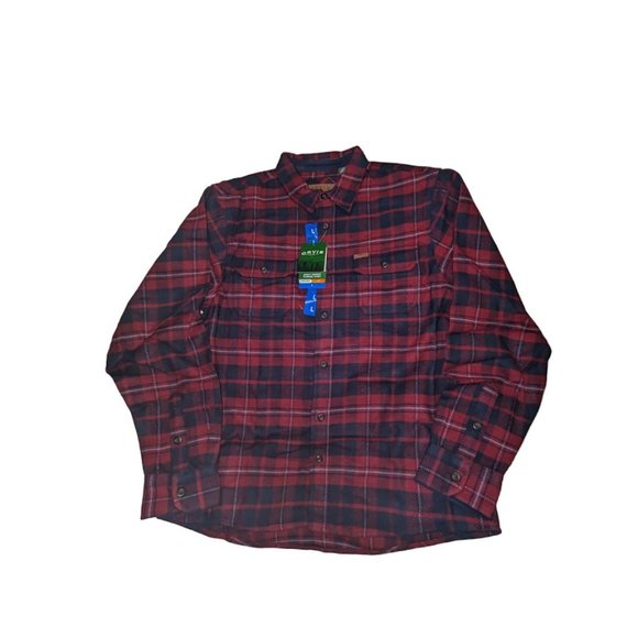 Orvis | Shirts | Orvis Classic Collection Mens Large Red Sangria Plaid ...